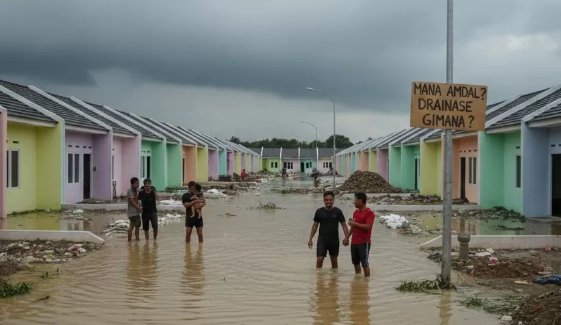 Perumahan Subsidi di Bekasi Terendam Banjir, Sudahkah Lewat Kajian ...